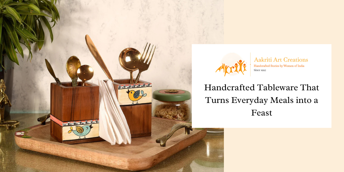 Handcrafted Tableware That Turns Everyday Meals into a Feast – Aakriti ...
